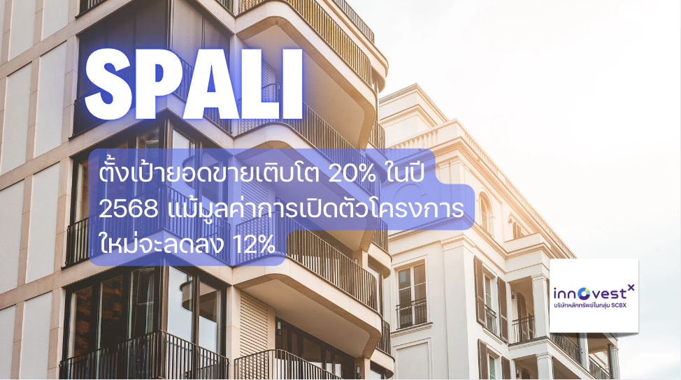AiO : SPALI เล็งโต! INVX ชี้เป้าราคา 20 บาท คาดปันผล 4% แม้กำไรปี 67 ทรงตัว - ข่าวหุ้น