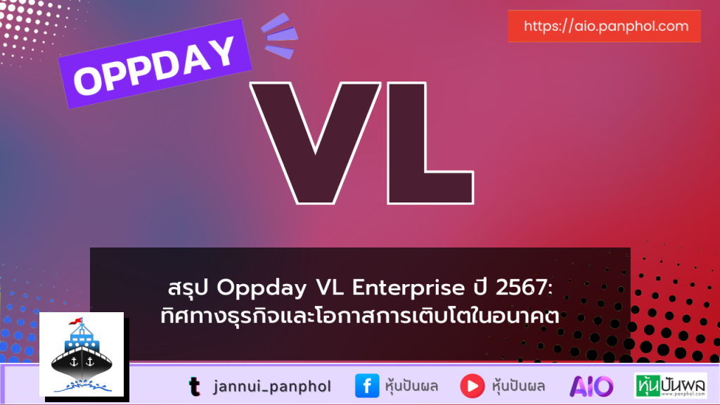 AiO : สรุป Oppday VL Enterprise ปี 2567: ทิศทางธุรกิจและโอกาสการเติบโตในอนาคต - ข่าวหุ้น