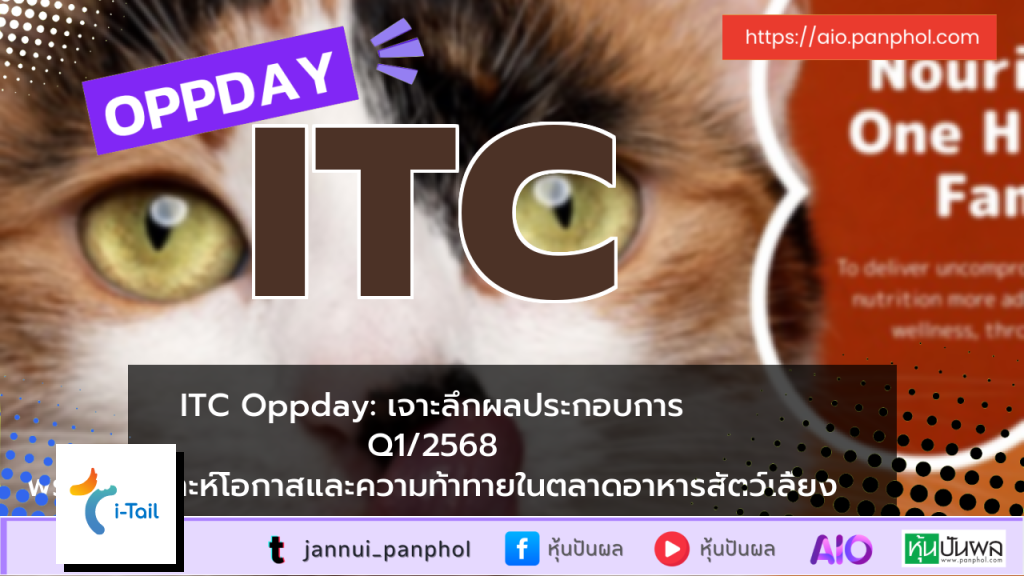 AiO : ITC Oppday: เจาะลึกผลประกอบการ Q1/2568 พร้อมวิเคราะห์โอกาสและความท้าทายในตลาดอาหารสัตว์ ...